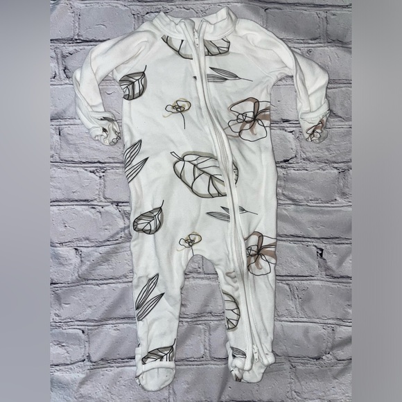 One Pieces | Goumi Organic Leaf Flower Sleeper | Poshmark